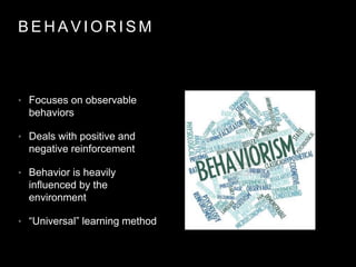 Learning theories ppt | PPTX