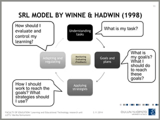 Learning theories srl 2014_marika_koivuniemi | PPT