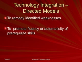 Learning Theories & Technology Integration.ppt