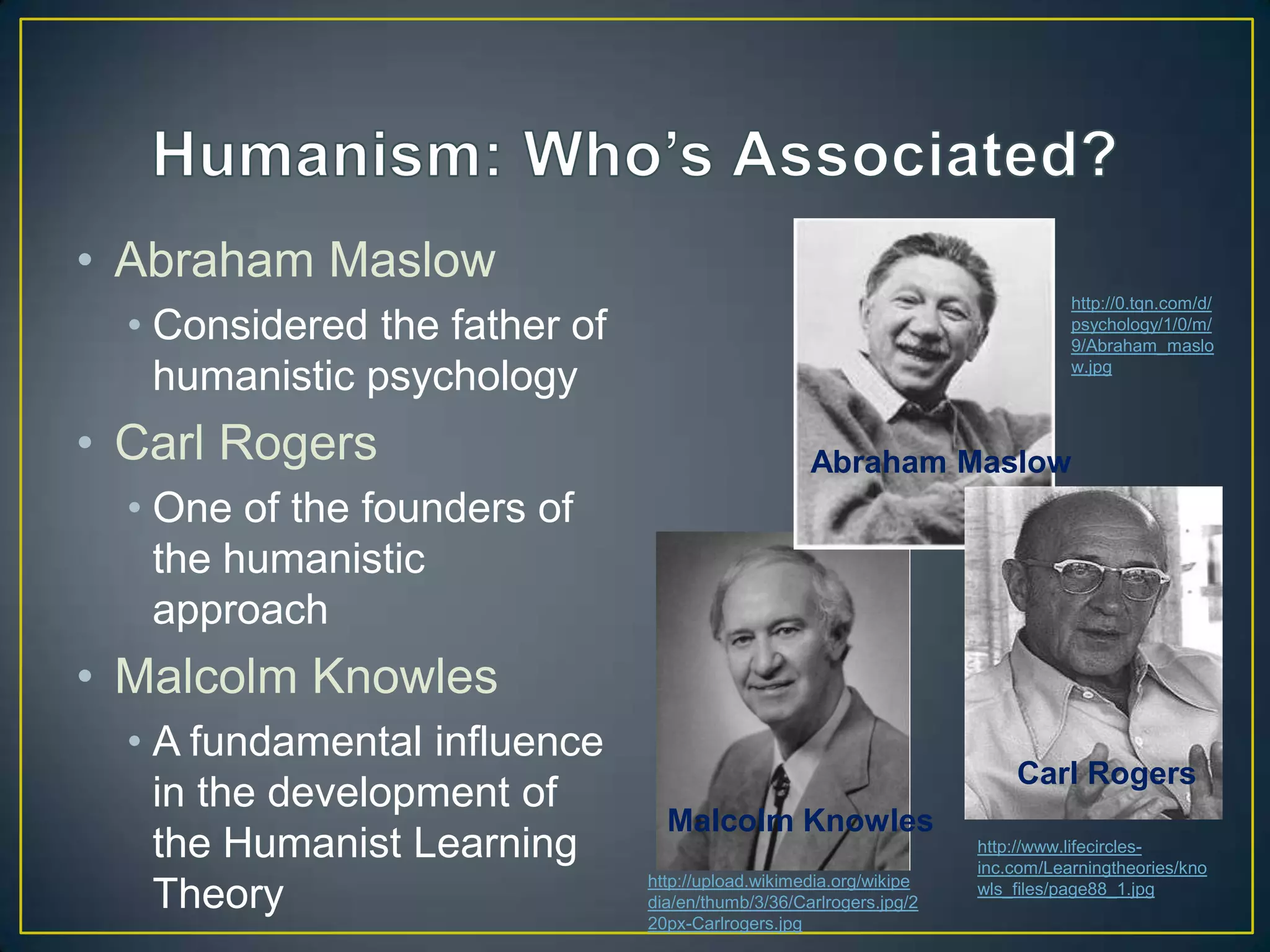 Learning Theorists Team Activity: Humanism | PPTX