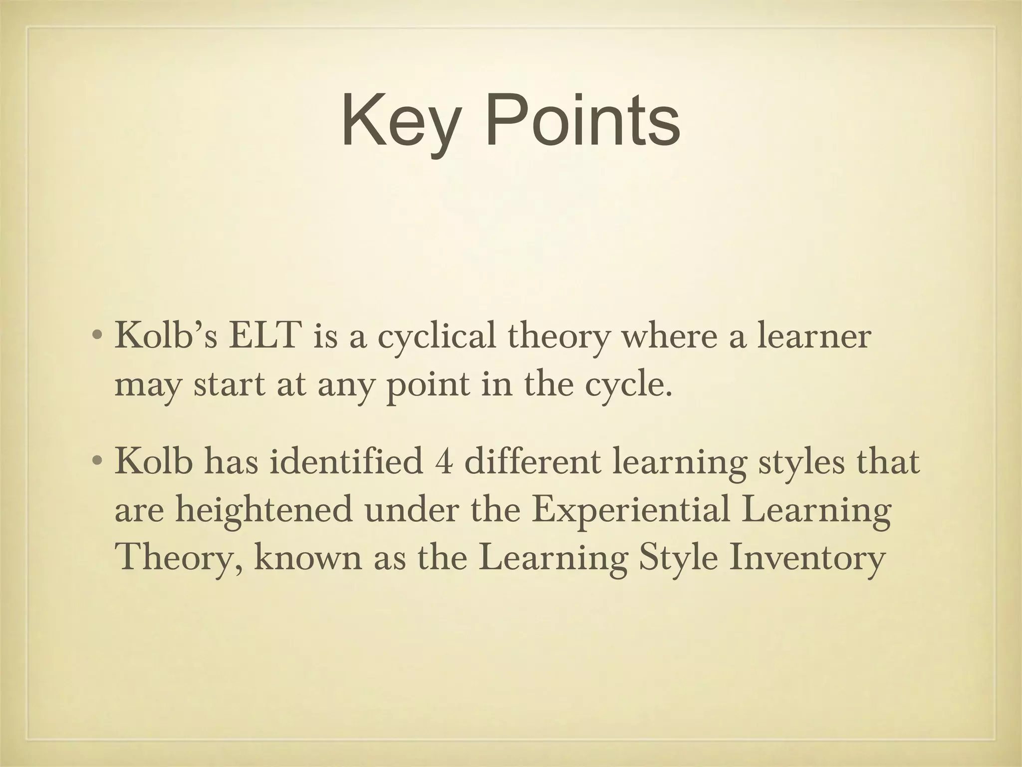 ELT Learning Theory | PPT