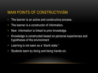 Learning theory | PPTX