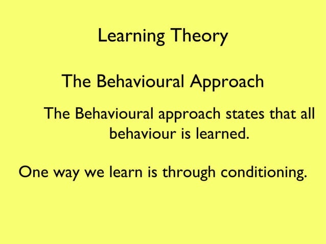 Learning theory attachment | PPT