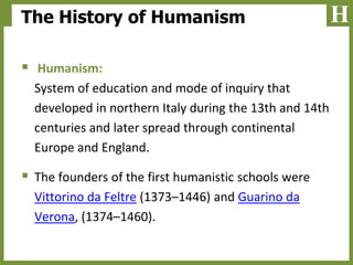 Learning theory humanism | PPTX
