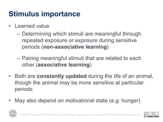 Animal Learning theory lecture | PPTX