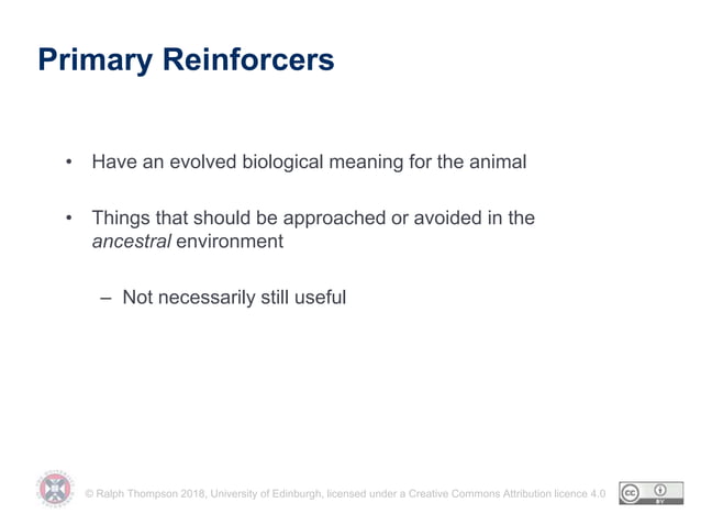 Animal Learning theory lecture | PPTX | Science