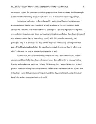 Learning theory paper | PDF