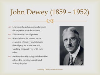 John Dewey Constructivist Theory