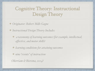 Learning Theory Presentation | PDF