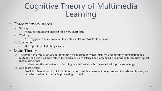 Learning theory presentation lee | PPTX