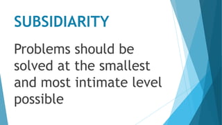 Learning the principle of subsidiarity | PPTX