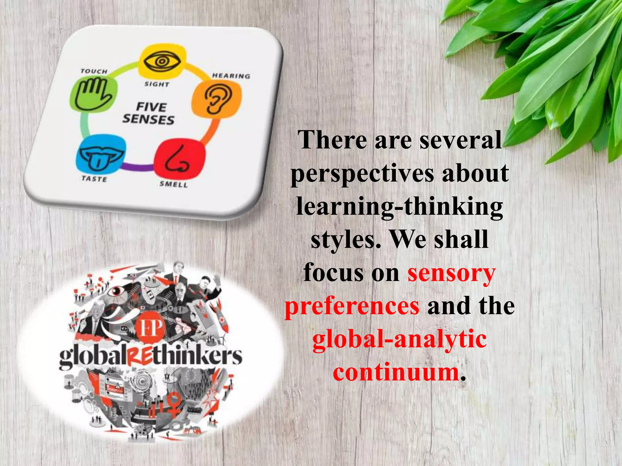 Learning/Thinking Styles and Multiple Intelligences | PPTX