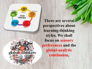 Learning/Thinking Styles and Multiple Intelligences | PPTX