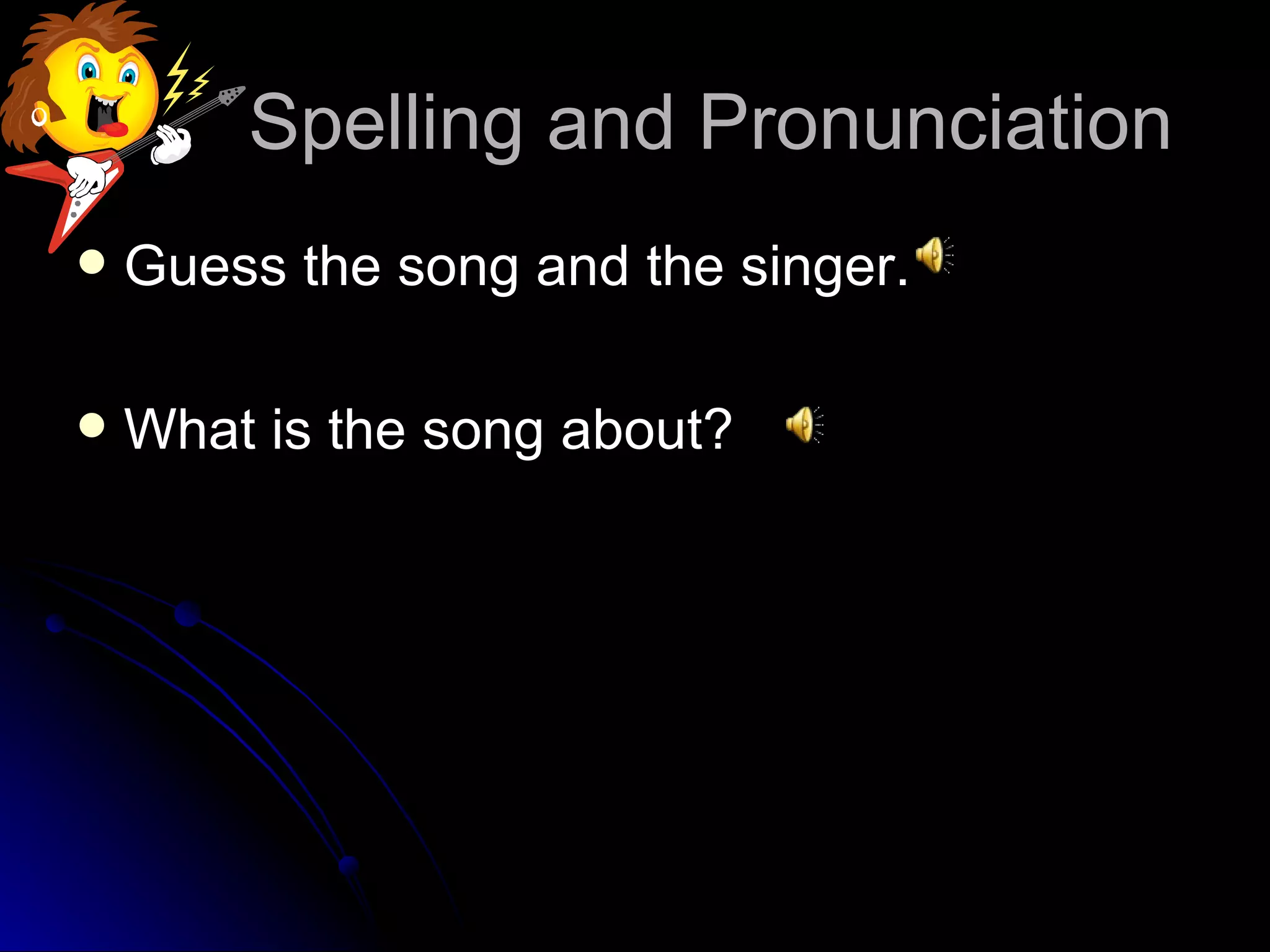 Learning Through Songs | PPT
