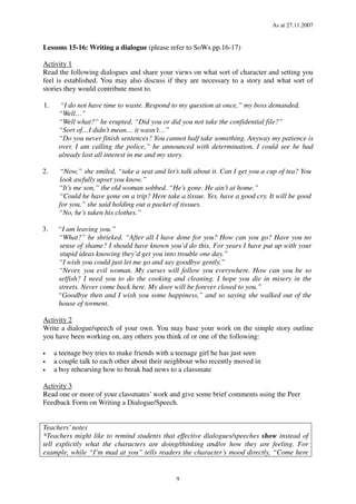 Learning through stories | PDF