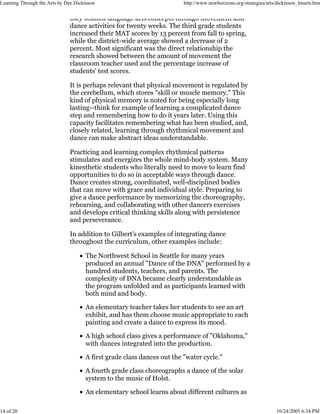 Learning through the_arts | PDF