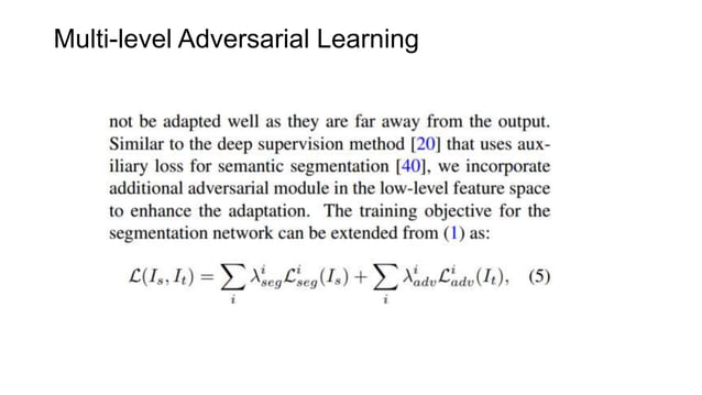 Learning To Adapt Structured Output Space For Semantic Ppt