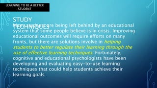 LEARNING TO BE BETTER STUDENT uts report.pptx