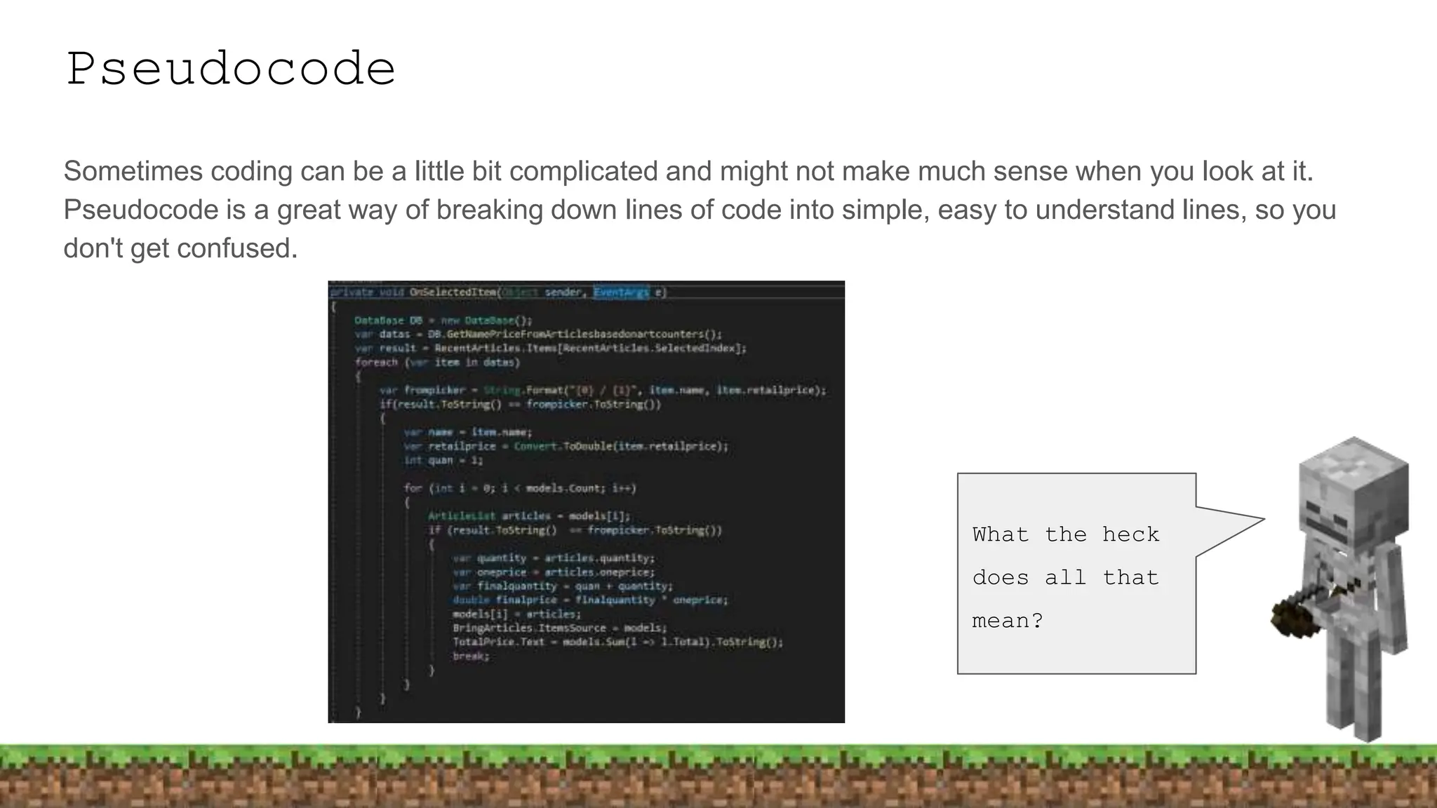 Learning to Code with Minecraft & Grasshopper Booklet.pptx