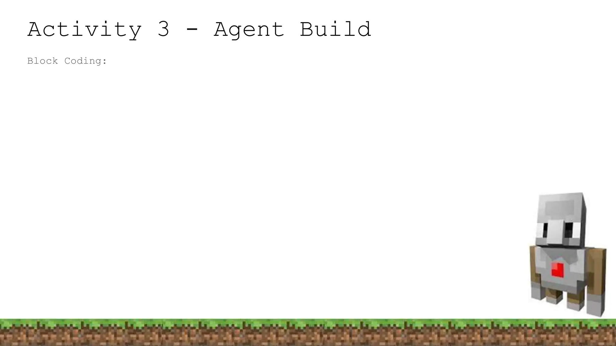 Learning to Code with Minecraft & Grasshopper Booklet.pptx