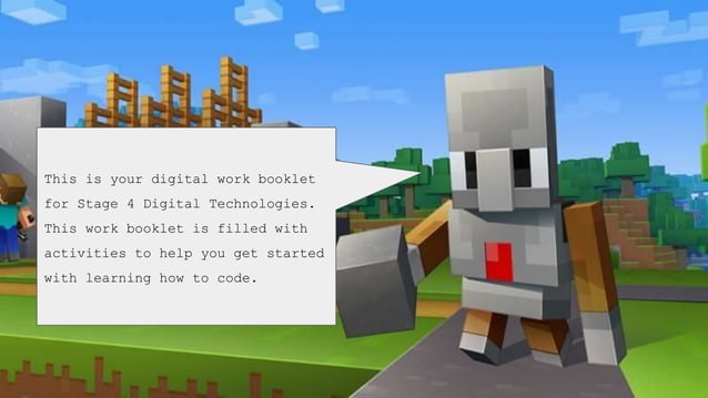 Learning to Code with Minecraft & Grasshopper Booklet.pptx