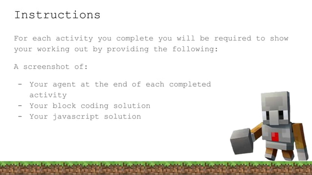 Learning to Code with Minecraft & Grasshopper Booklet.pptx