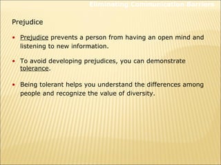 Learning to communicate effectively | PPT