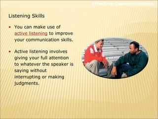 Learning to communicate effectively | PPT
