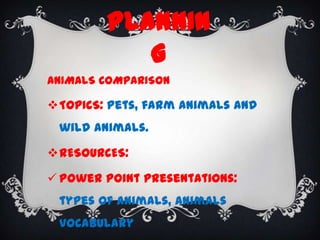 Learning to compare animals | PPT