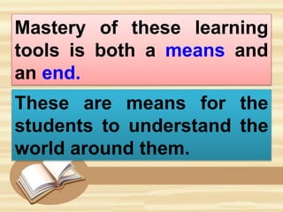 Learning to know | PPTX