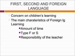 Learning to language learning | PPT