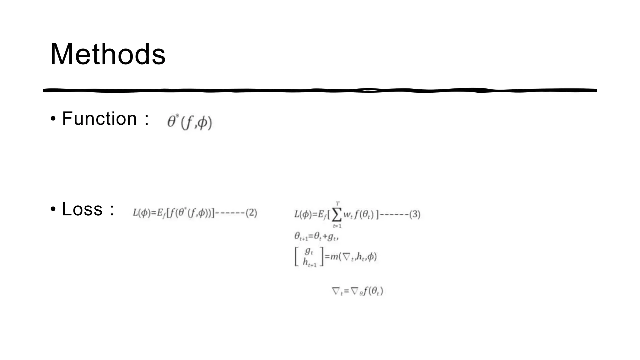 Learning to learn by gradient descent by gradient descent | PPT