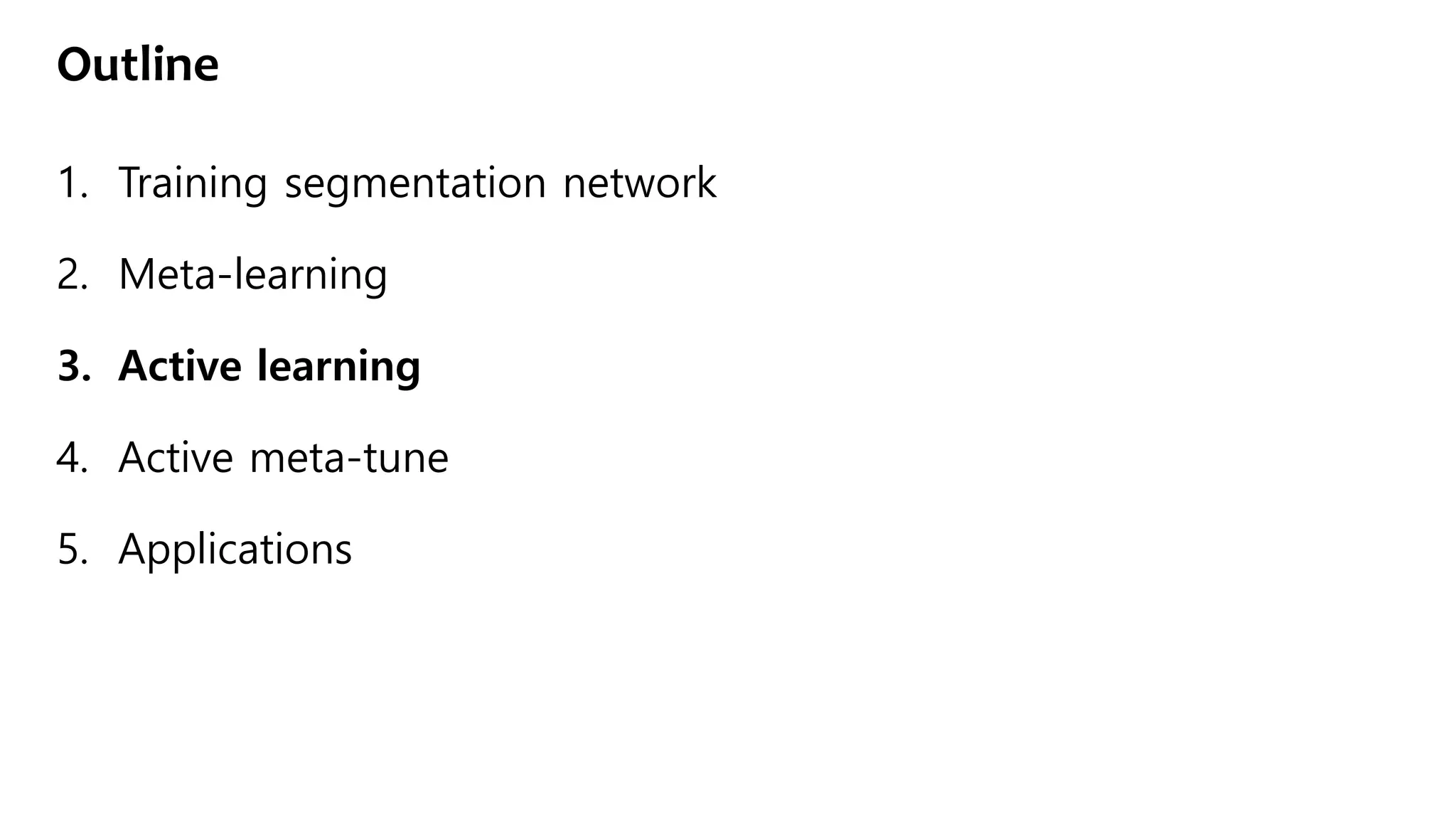 Learning to learn unlearned feature for segmentation | PPT