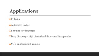 Learning to learn with meta learning | PPTX