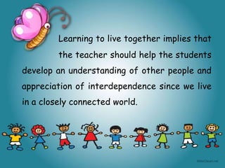 Learning to live together | PPTX