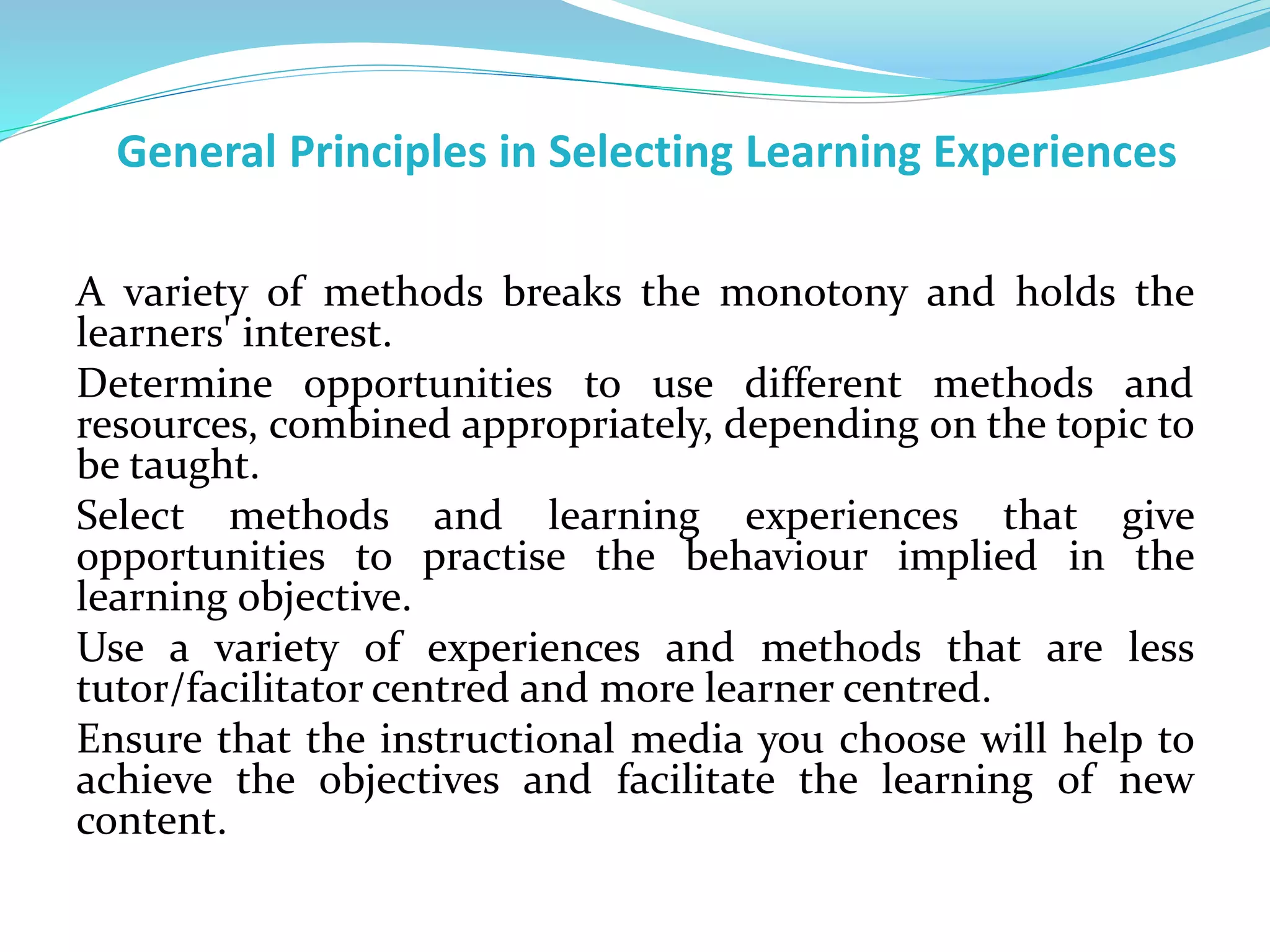 Learning tool M1T4: Organize the learning process | PPTX