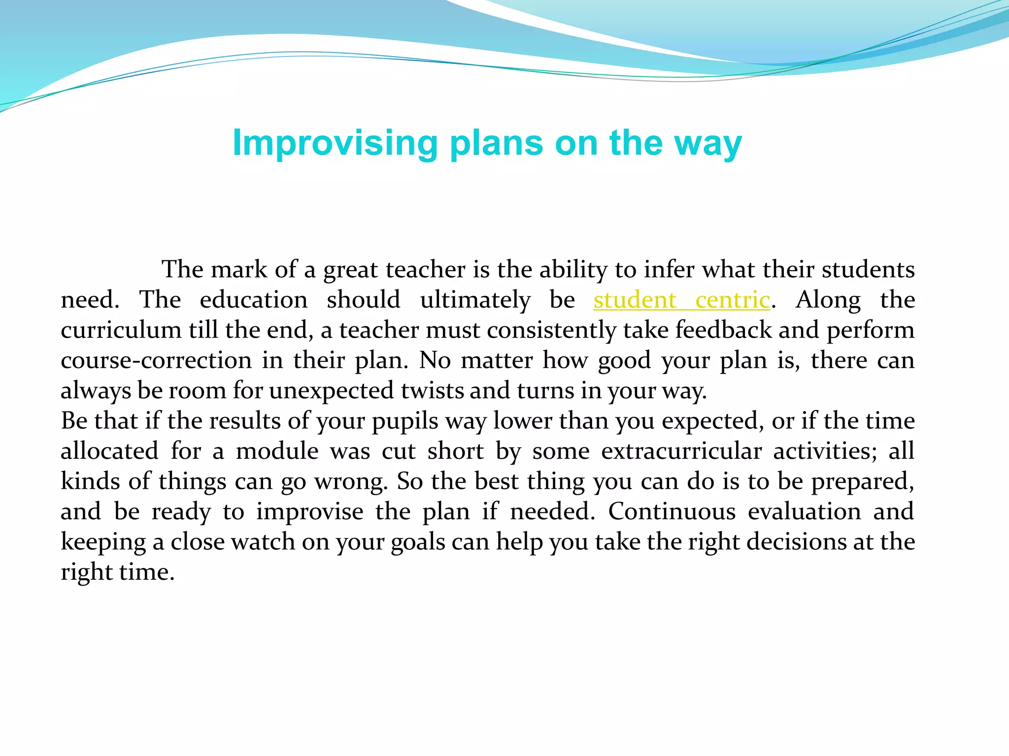 Learning tool M1T4: Organize the learning process | PPT