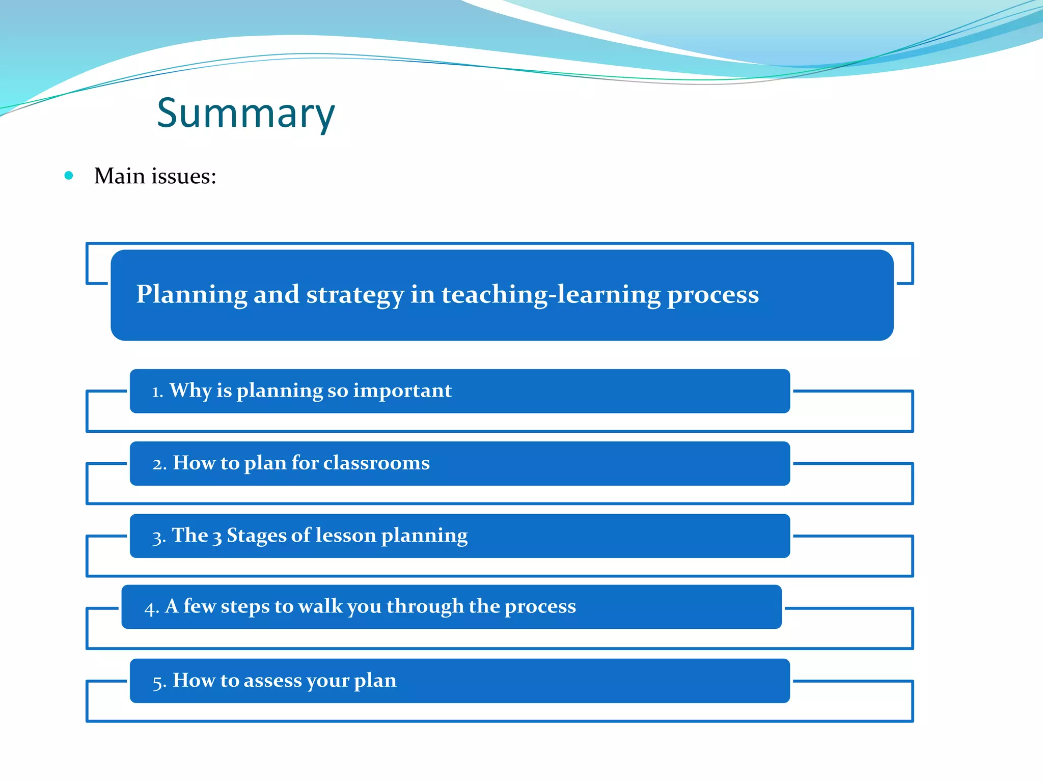 Learning tool M1T4: Organize the learning process | PPTX