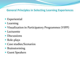 Learning tool M1T4: Organize the learning process | PPTX