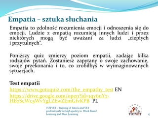 Learning tool M2_T4 Interpersonal communication and empathy | PPT