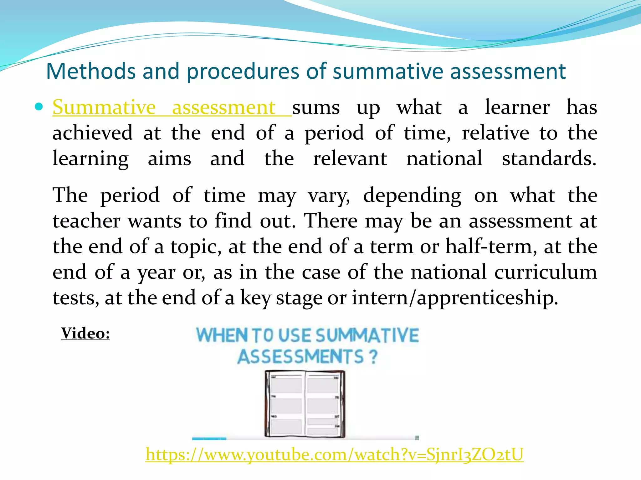 Learning tool M4T2: Asses the trainees learning outputs | PPT