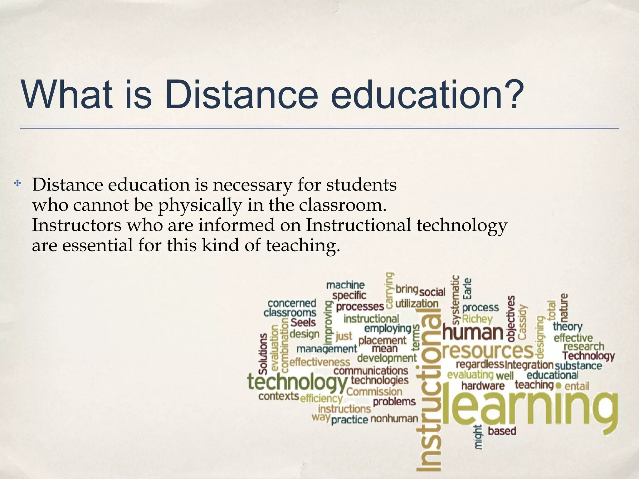 Popular Learning Tools for Distance Education. | PPT