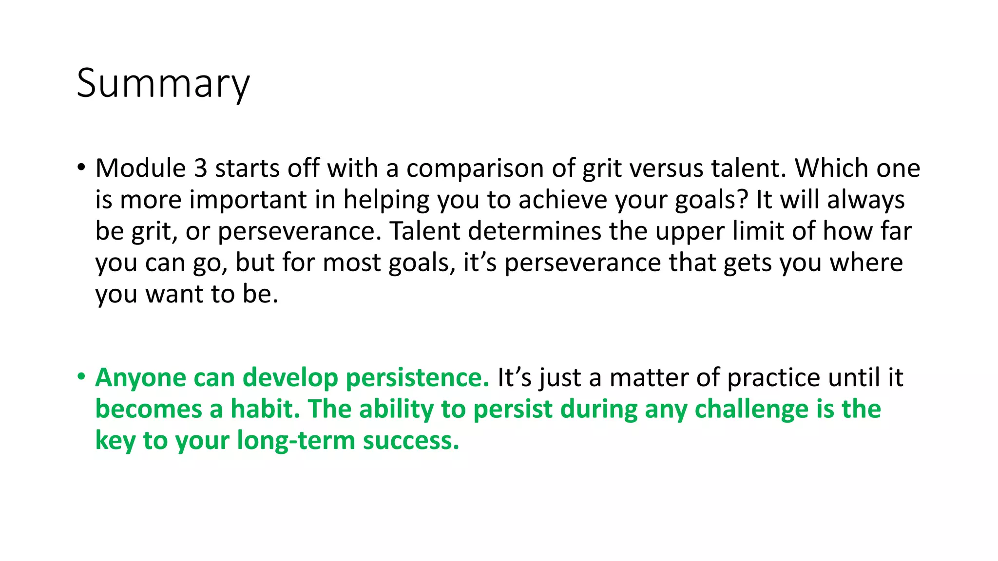 Summary and reflection | PPTX