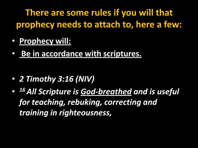 Learning to prophesy s2 8 fm2013 | PPT