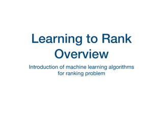 Learning to rank | PDF