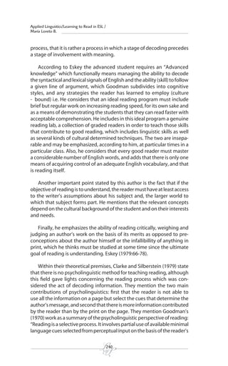 Learning to read | PDF