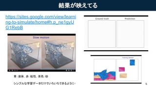 [DL輪読会]Learning to Simulate Complex Physics with Graph Networks | PDF