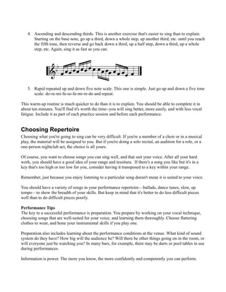 Learning to sing | PDF