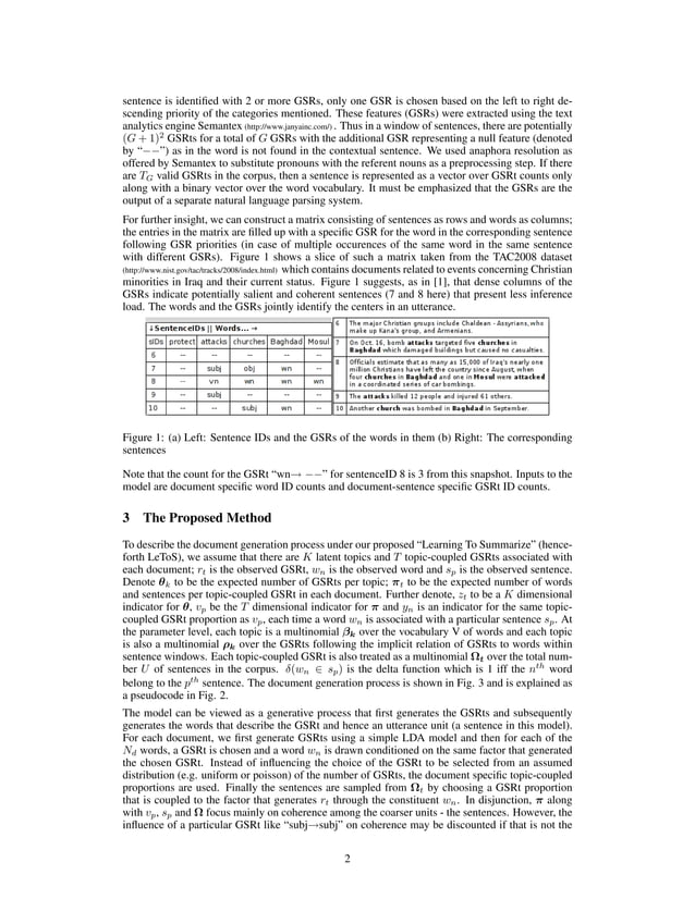 Learning to summarize using coherence | PDF