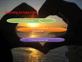 Learning to take risks | PPTX